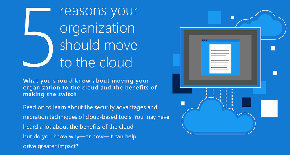 5 Reasons to Move to the Cloud - Artic Consulting