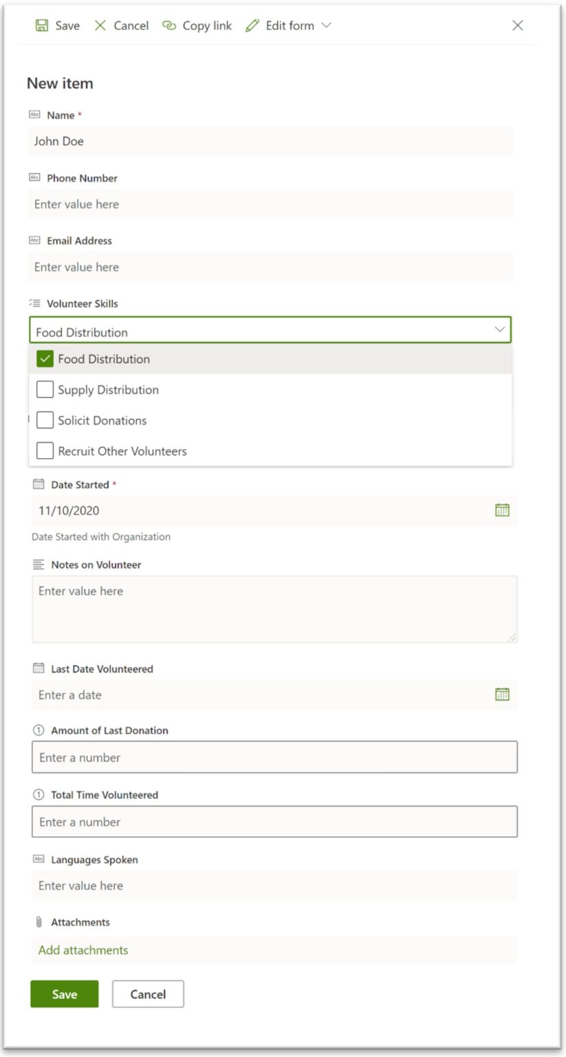 Volunteer Management using Microsoft SharePoint - Artic Consulting