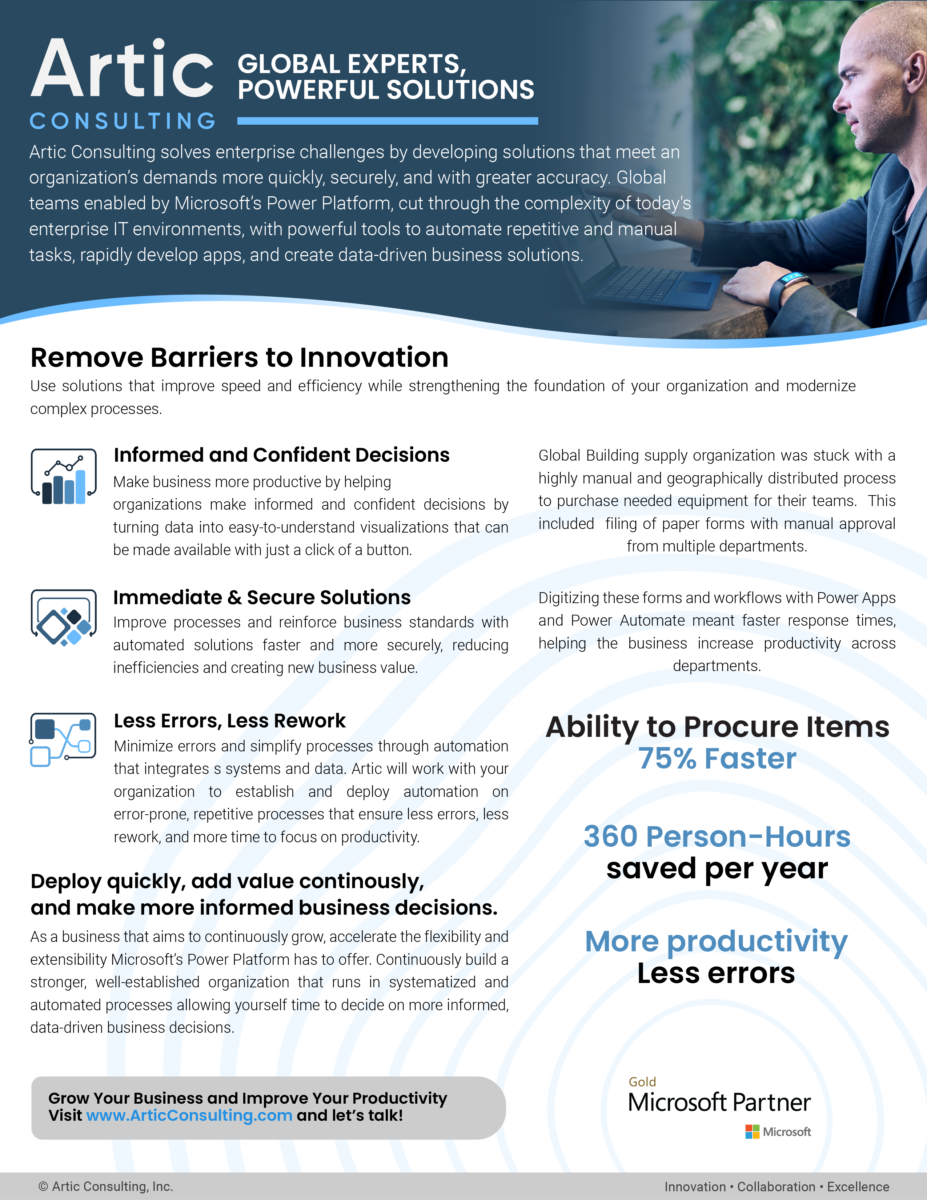 Artic Global Experts, Powerful Solutions